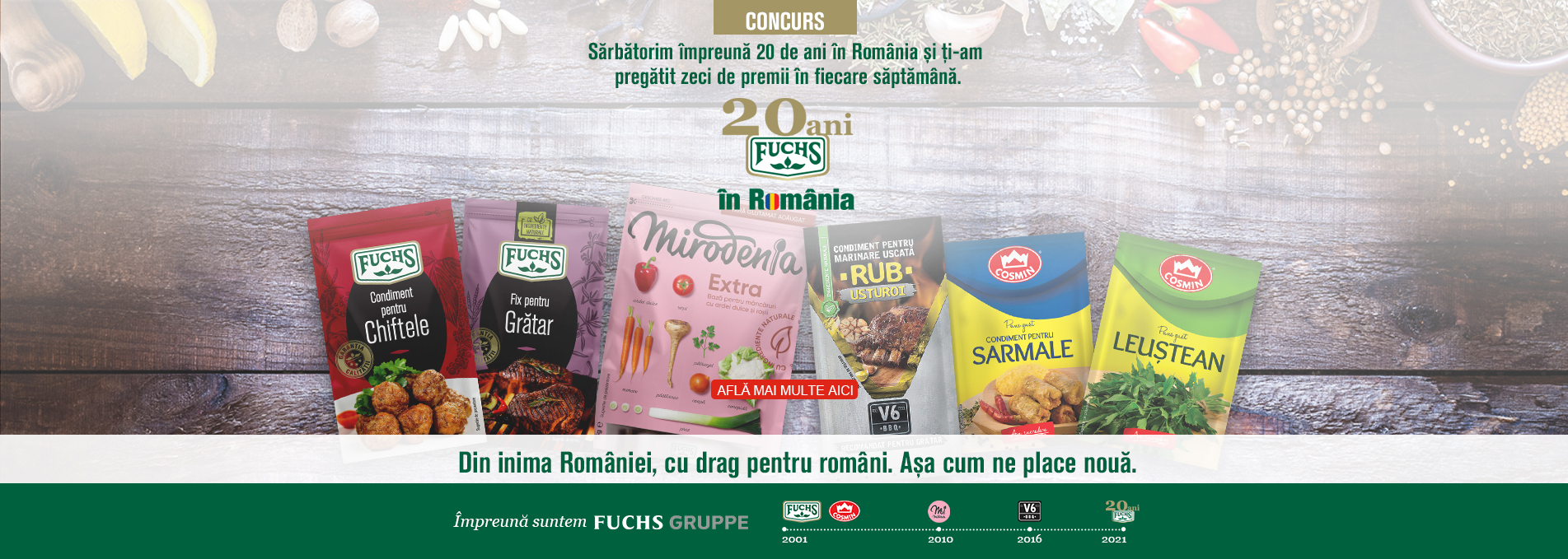 Condimente Cosmin - ierburi, mirodenii, condimente pentru orice bucatarie